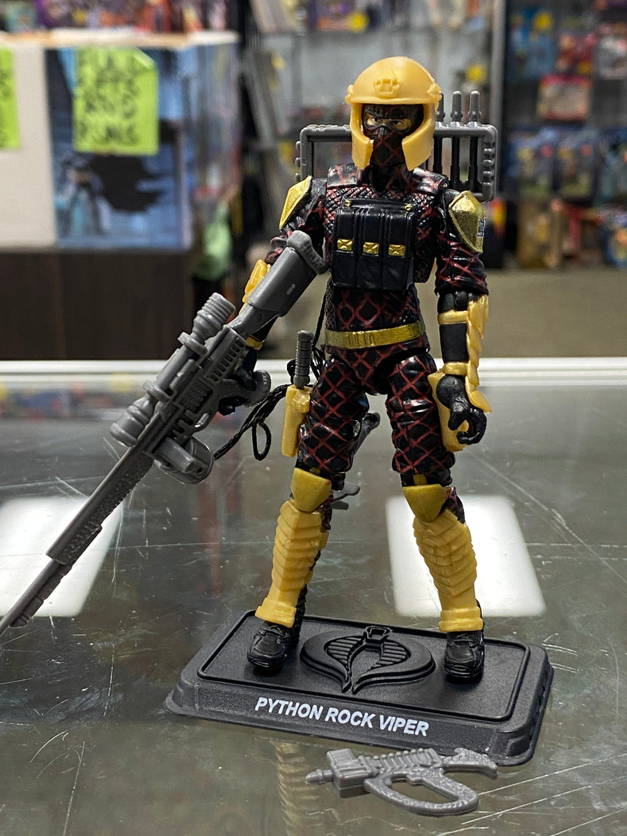 GI Joe PYTHON ROCK VIPER - JoeCon – ROMA Collectibles